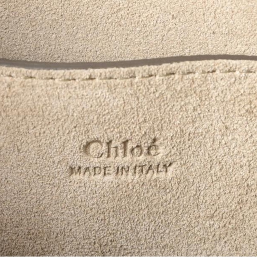 Chloe Pixie Small Studded Motty Grey Leather Shoulder… - Gem